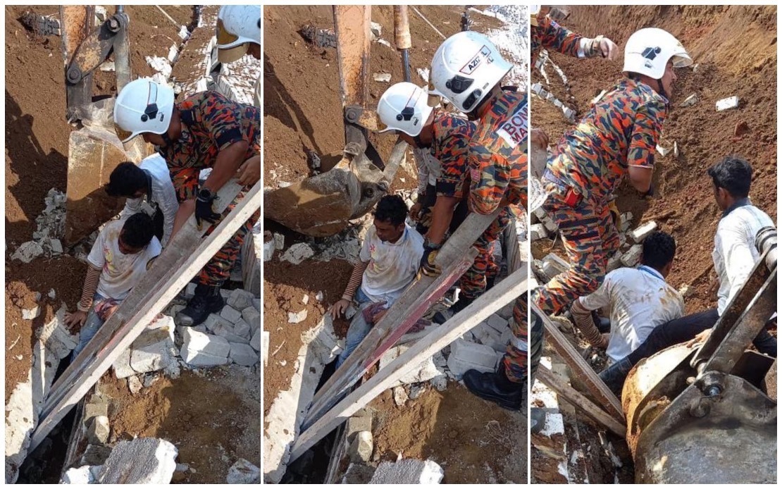 Buruh Rohingya Maut, Dua Lagi Cedera Dihempap Konkrit Runtuh – Manisfm