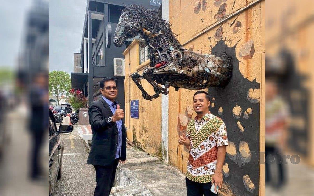Arca Kuda, Burung Raja Udang Hiasi Kuantan Art Street – Manisfm